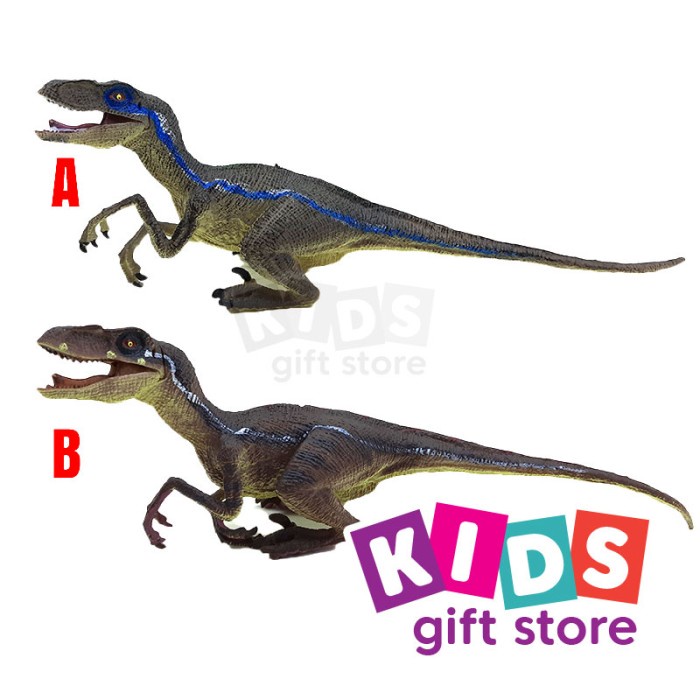 Jual AFT Dino Velociraptor Raptor Small Figure - Mainan Dinosaurus ...