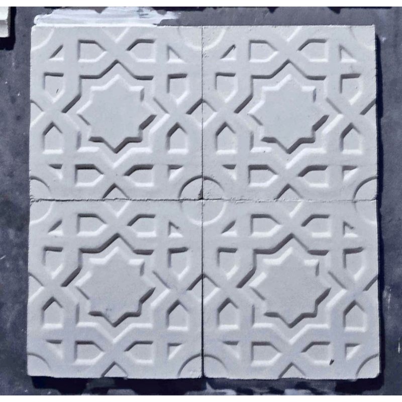 Jual Roster Beton dan Roster tempel motif ornamen bintang masjid ...