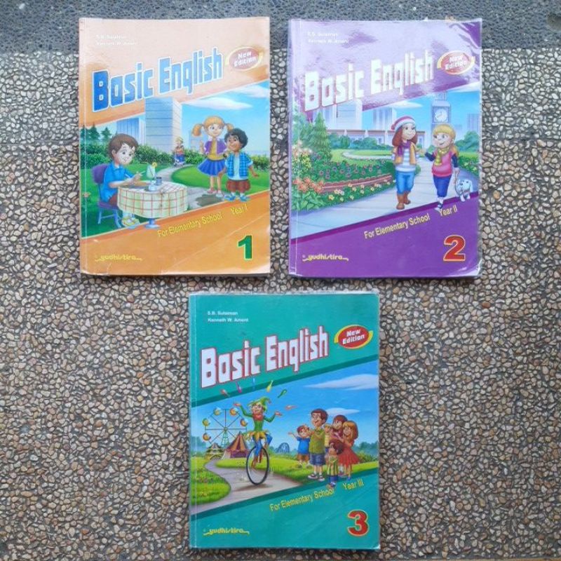 Jual buku Basic English Sd kelas 1.2.3 .Workbook Basic New Edition ...