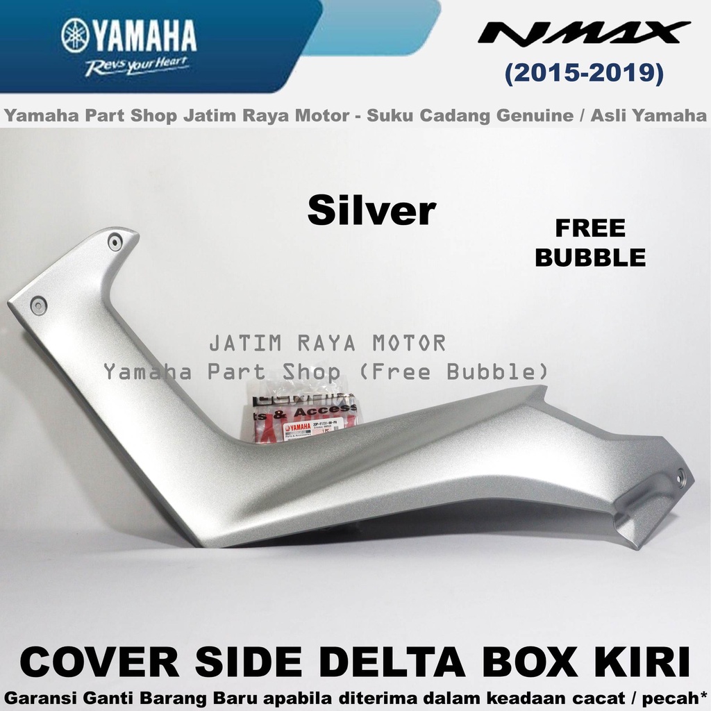 Jual Cover Side Delta Box Samping Tangki Silver Kiri Nmax N Max Old ...