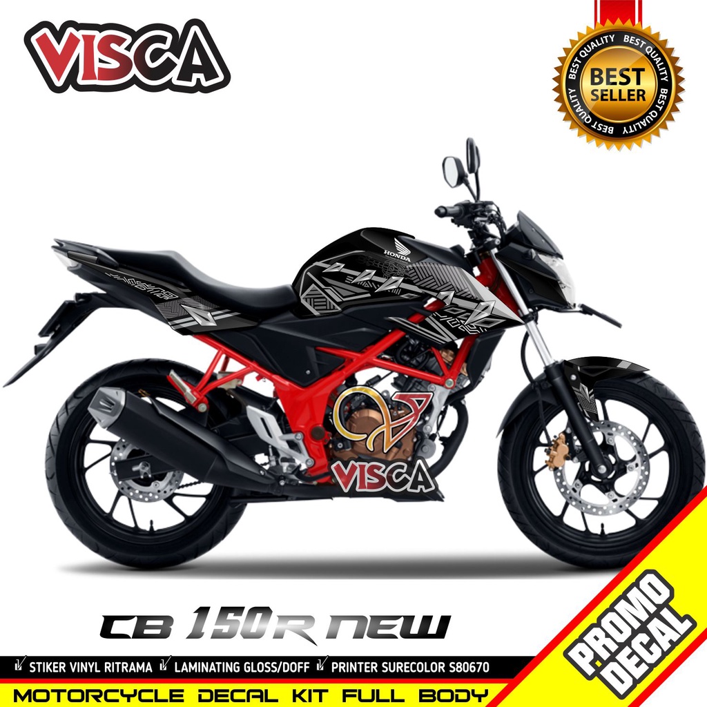 Jual Decal Cb150r New Full Body Stiker Cb 150r New Full Body Striping ...