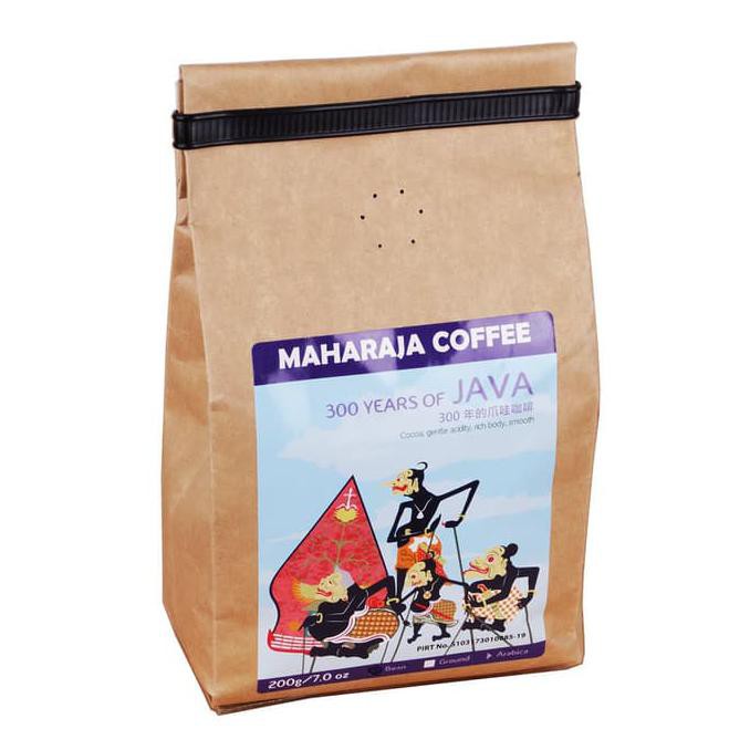 Jual PROMO Kopi Jawa 300 Years 200gr Arabika bubuk/ground Maharaja ...