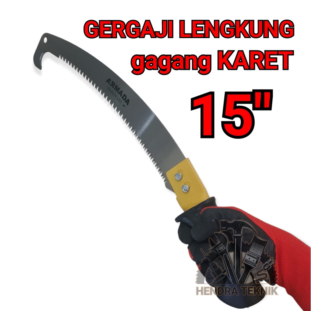 Jual GERGAJI DAHAN KOPI 15" GERGAJI DAHAN LENGKUNG GALAH PRUNING SAW BAJA | Shopee Indonesia