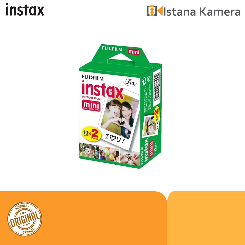 Jual Fujifilm Instax Paper Plain White Twin Pack 20 Lembar | Shopee ...