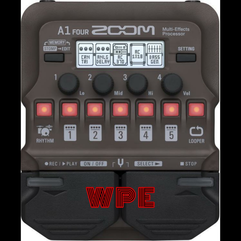 Jual ZOOM A1 FOUR Multi-Effects Processor/ Acoustic Pedal/ Zoom A1FOUR | Shopee Indonesia