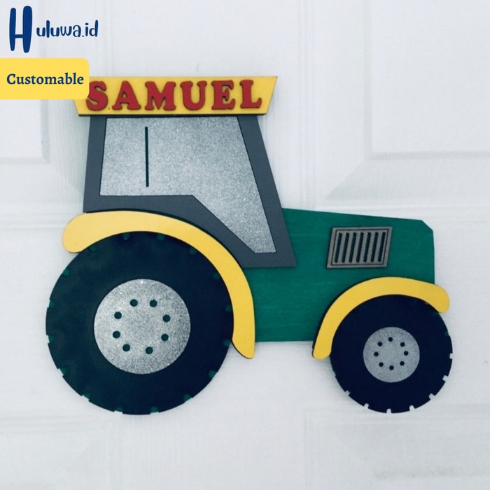 Jual PAPAN NAMA KAMAR ANAK / HIASAN PINTU KAMAR ANAK / PAJANGAN PINTU ...
