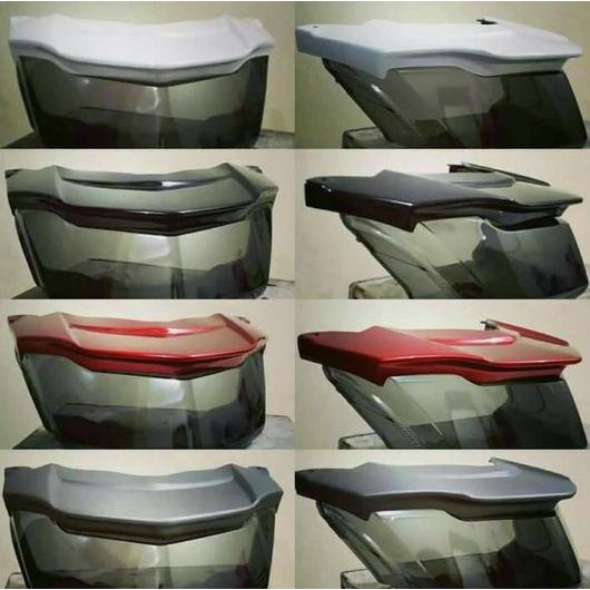 Jual # DUCKTAIL Nmax Lama cover lampu stop nmax duck tail nmax old ...