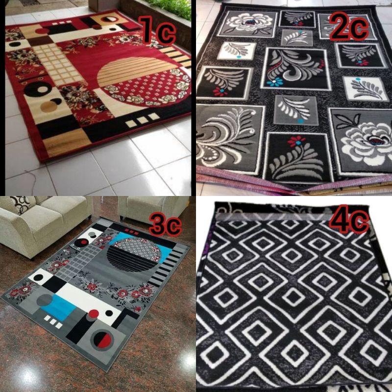 Jual Karpet Permadani Merk Moderno Standar Ukuran 160 x 210 cm | Shopee ...