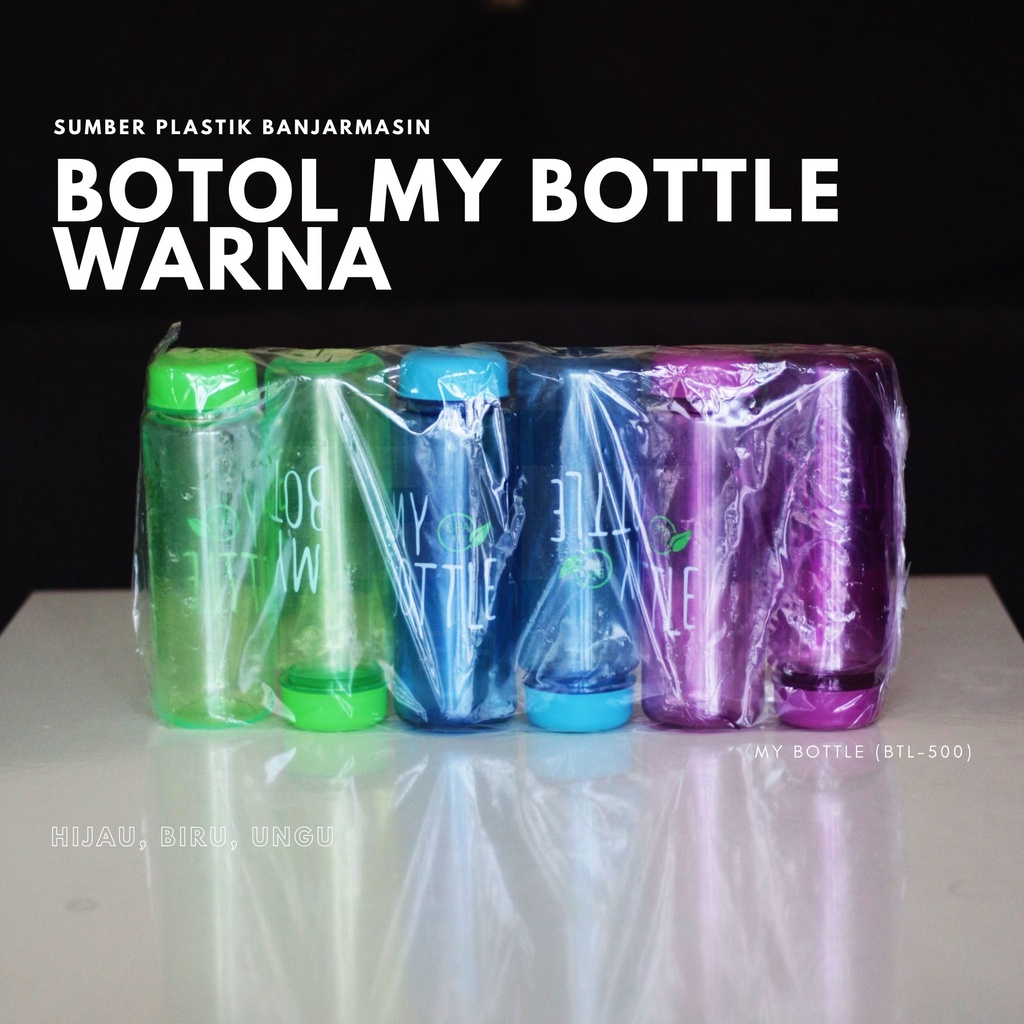 Jual Botol My Bottle 500 750 ml Warna BTL500 BTL750 Wadah Air Minum ...