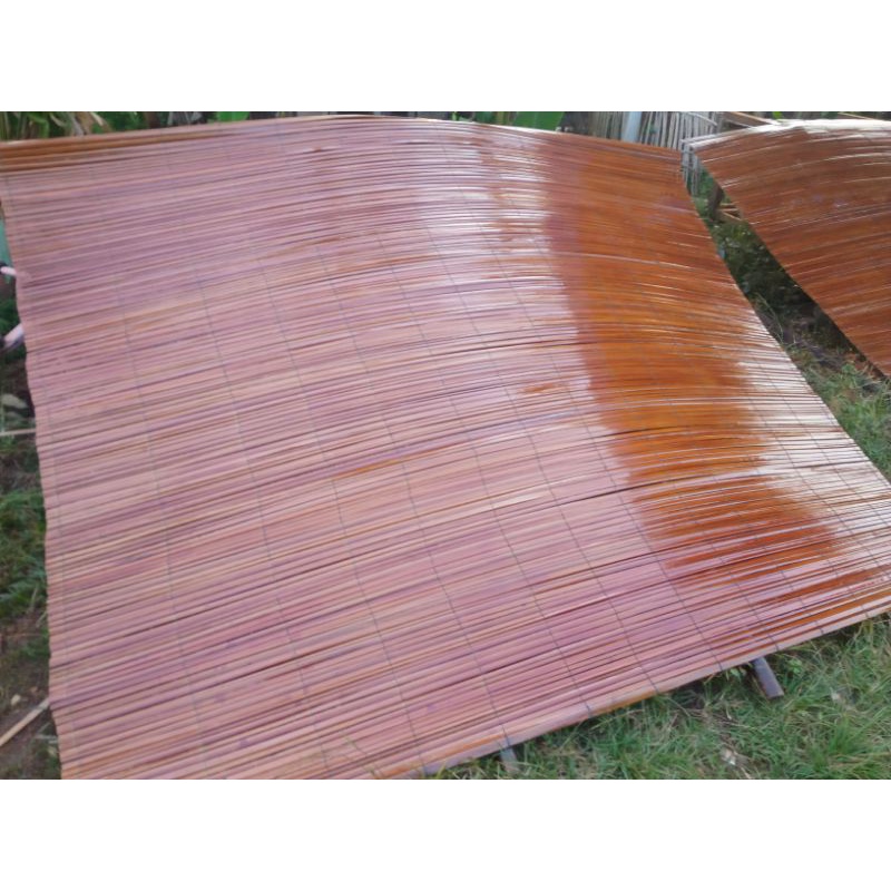 Jual TIRAI/KERAI BAMBU OUTDOOR PLITURE+ VERNIS SIZE 2X2 & FULL CU 80STOM | Shopee Indonesia