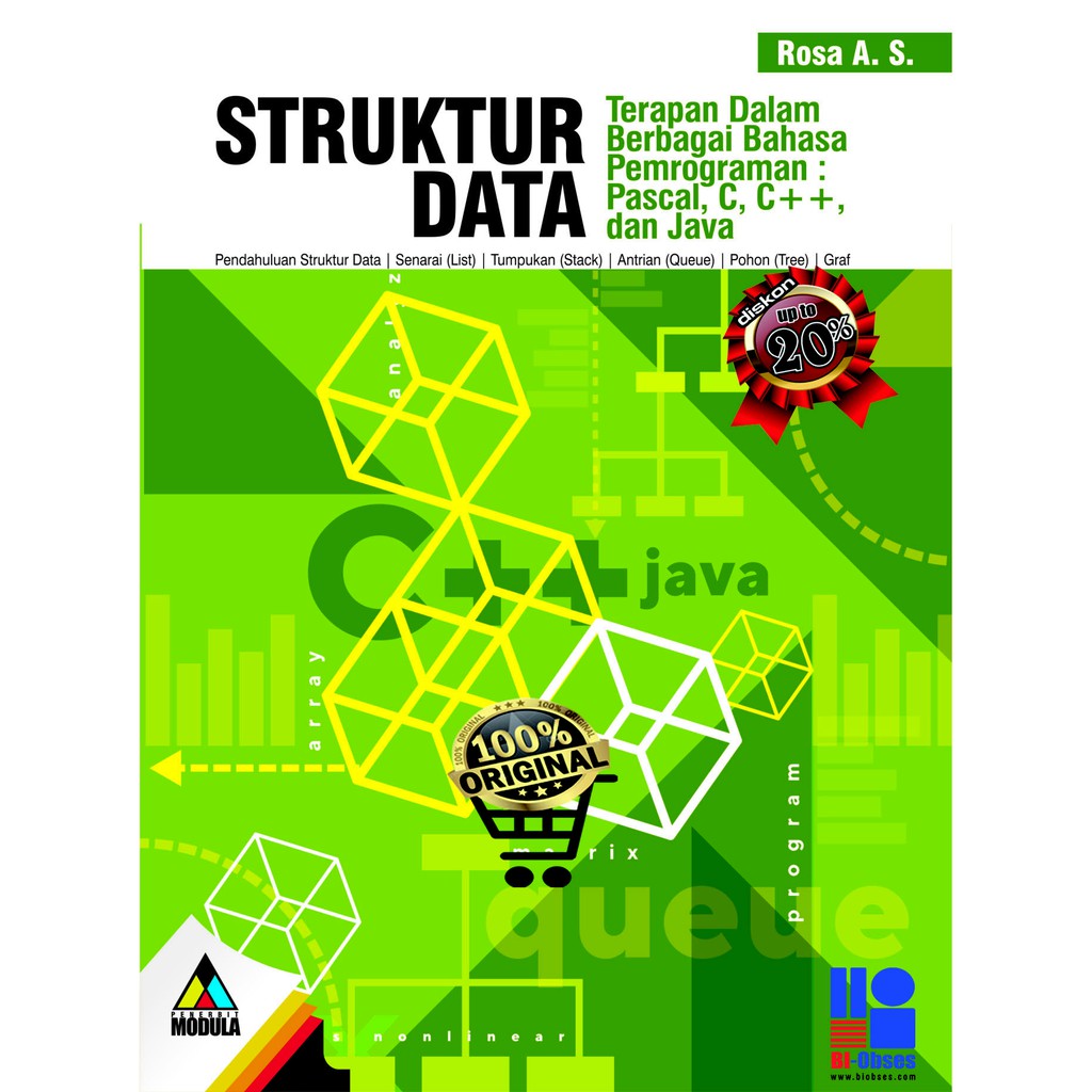 Jual STRUKTUR DATA Terapan dalam berbagai bahasa pemrograman : Pascal ...