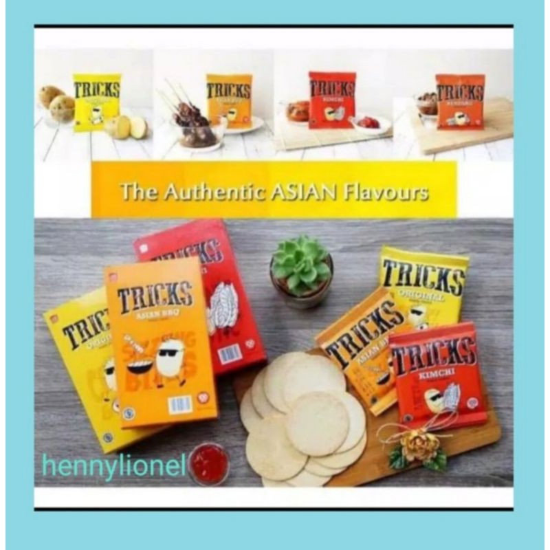 Jual Tricks Baked crips potato Snack isi 10x18gr | Shopee Indonesia