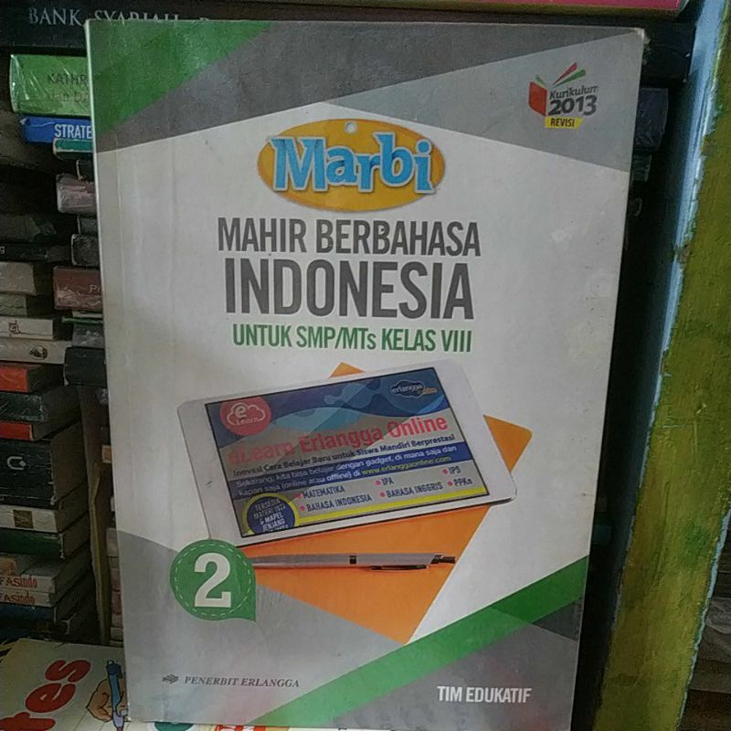 Jual Buku Marbi Mahir Berbahasa Indonesia untuk kelas VIII Revisi ...