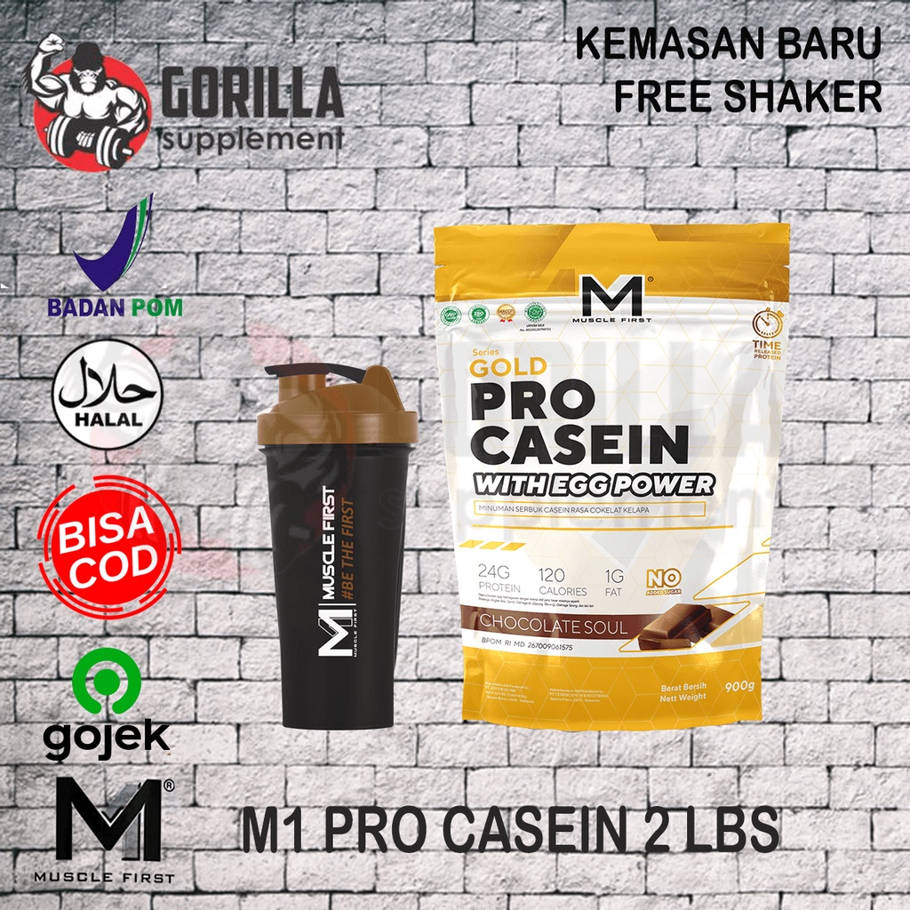 Jual MUSCLE FIRST Pro Casein 2lbs / 900 Gram - Suplemen Fitness Time ...