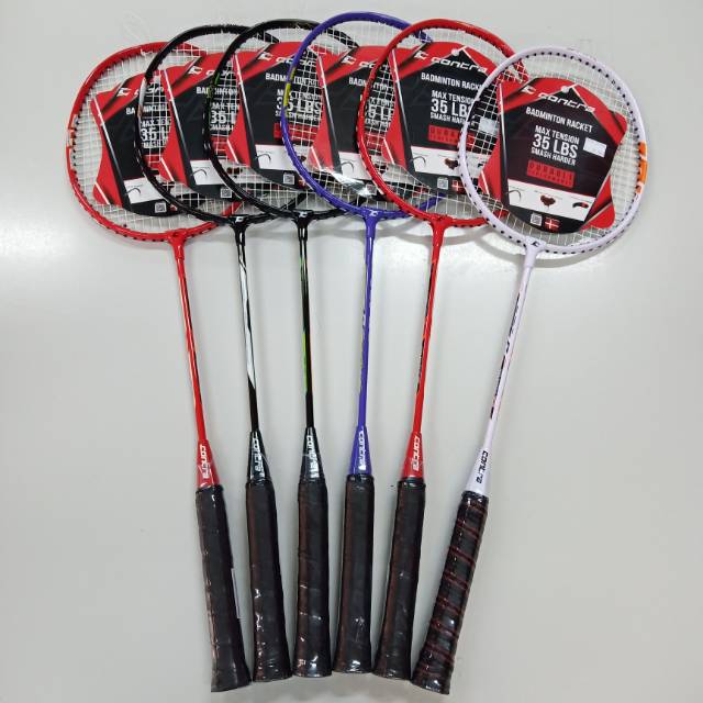 Jual Raket racket reket badminton bulutangkis contra + senar free tas ...