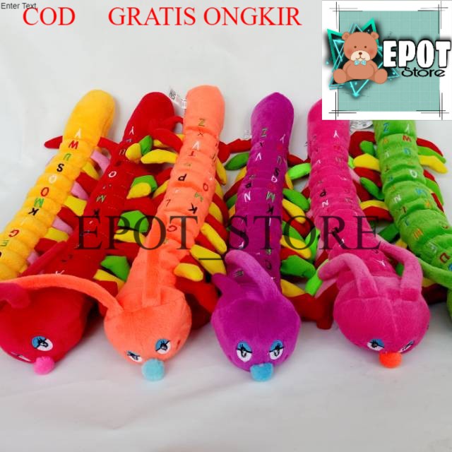 Jual BONEKA ULAT / ULIL JUMBO 80 CM SNI | Shopee Indonesia