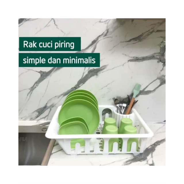 Jual RAK PENIRIS PIRING TECHNOPLAST DISH DRYING RACK PRAKTIS ...