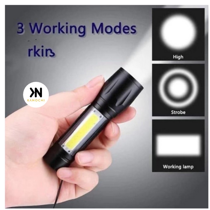 Jual SENTER SWAT MINI LED zoom super terang tangan police cob paket xpe BOX | Shopee Indonesia