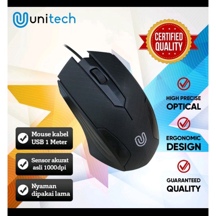 Jual MOUSE USB UNITECH | Shopee Indonesia