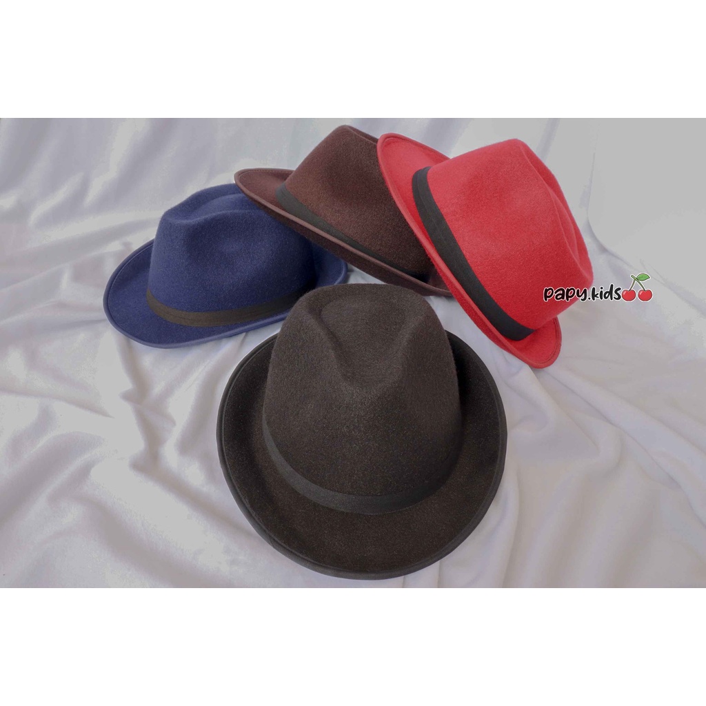 Jual Topi fedora Premium F8 / Topi Fedora polos / Topi Laken | Shopee ...