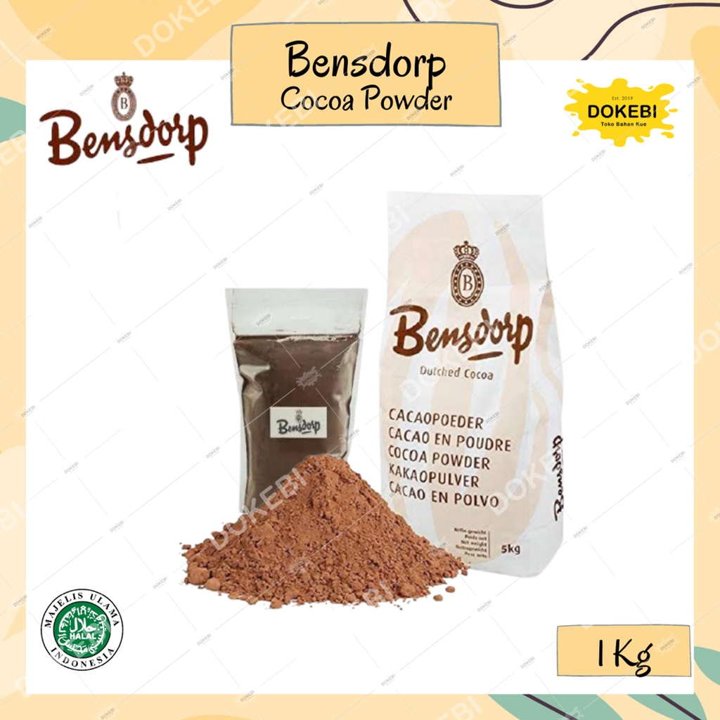Jual Coklat Bubuk Bensdrop 1 KG / Bensdrop cocoa Powder / Bendrop ...