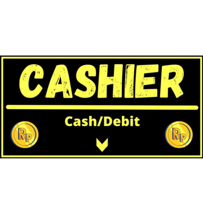 Jual Stiker kasir pembayaran |sticker sign cashier |stiker tanda ...