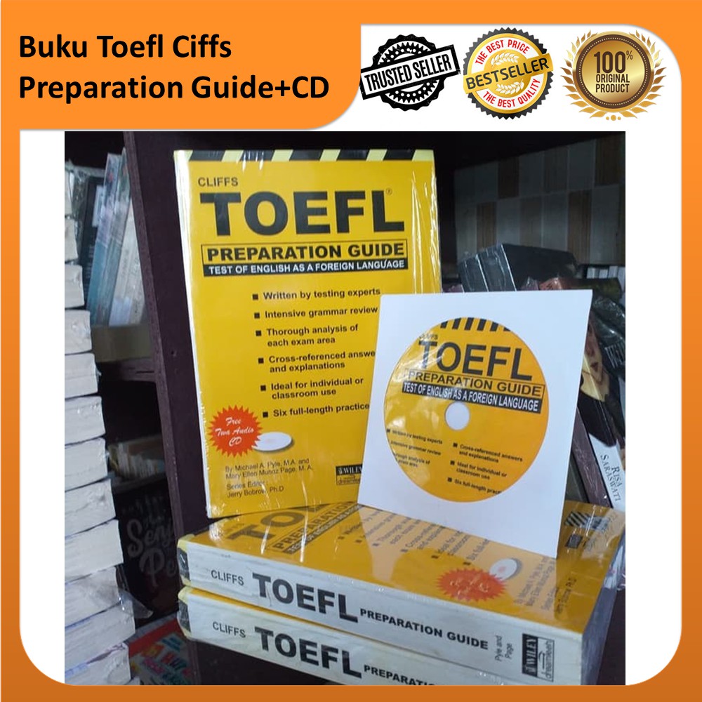 Jual Buku TOEFL CLIFFS Buku TOEFL CLIFF | Shopee Indonesia