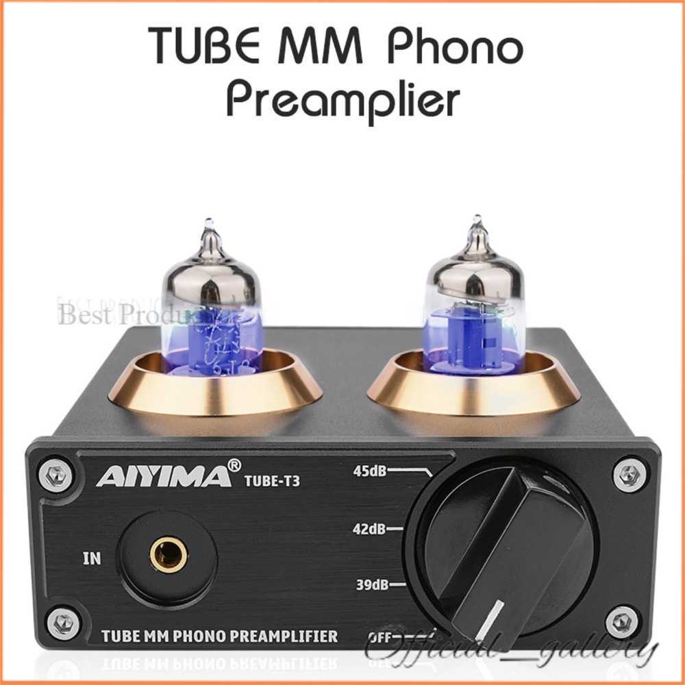 Jual Aiyima Preamplifier HiFi Phono Turntable Preamp Tube 6A2 - B2D1888 ...