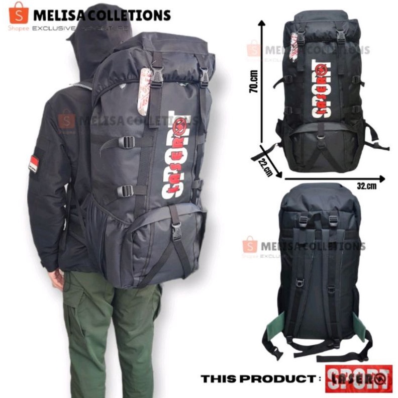 Jual TAS RANSEL GUNUNG MURAH BESAR 65 LITER / 70 LITER Tas Gunung,Tas ...