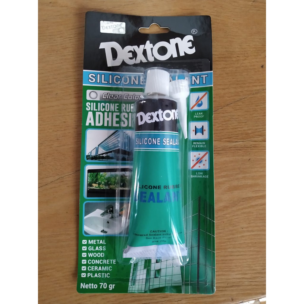 Jual LEM KACA/ DEXTONE SILICONE SEALANT / AQUARIUM AQUASCAOPE | Shopee ...
