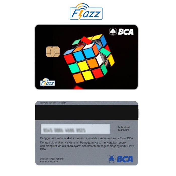 Jual Rubik Kartu E-Money Flazz BCA Gen 2 NFC Custom Card | Shopee Indonesia
