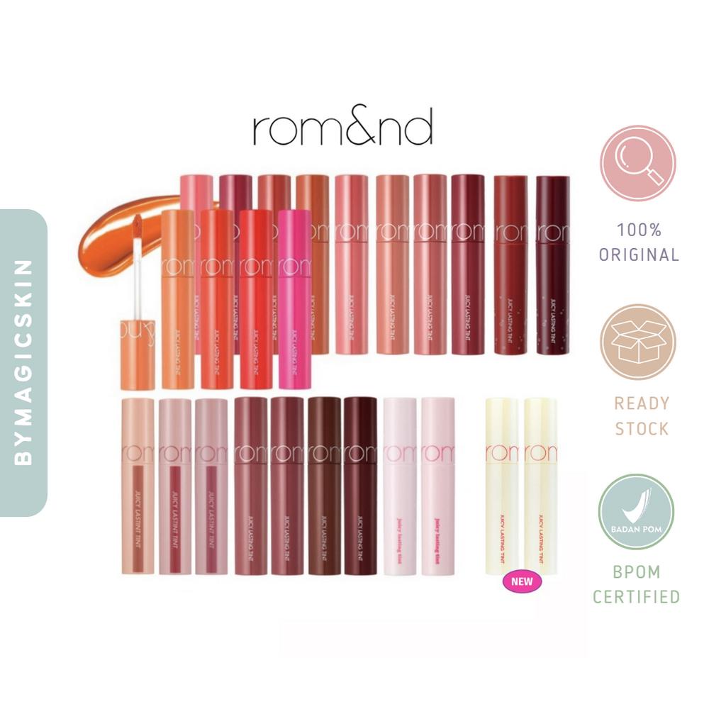 Jual ROMAND - Juicy Lasting Tint (12 Colors) + Sparkling Juicy Editions ...