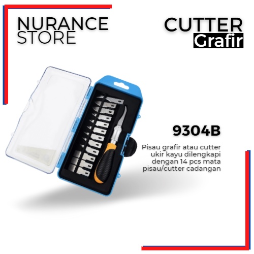 Jual PISAU GRAFIR KAYU - CUTTER GRAFIR KAYU - ALAT UKIR KAYU WLXY 9304B ...