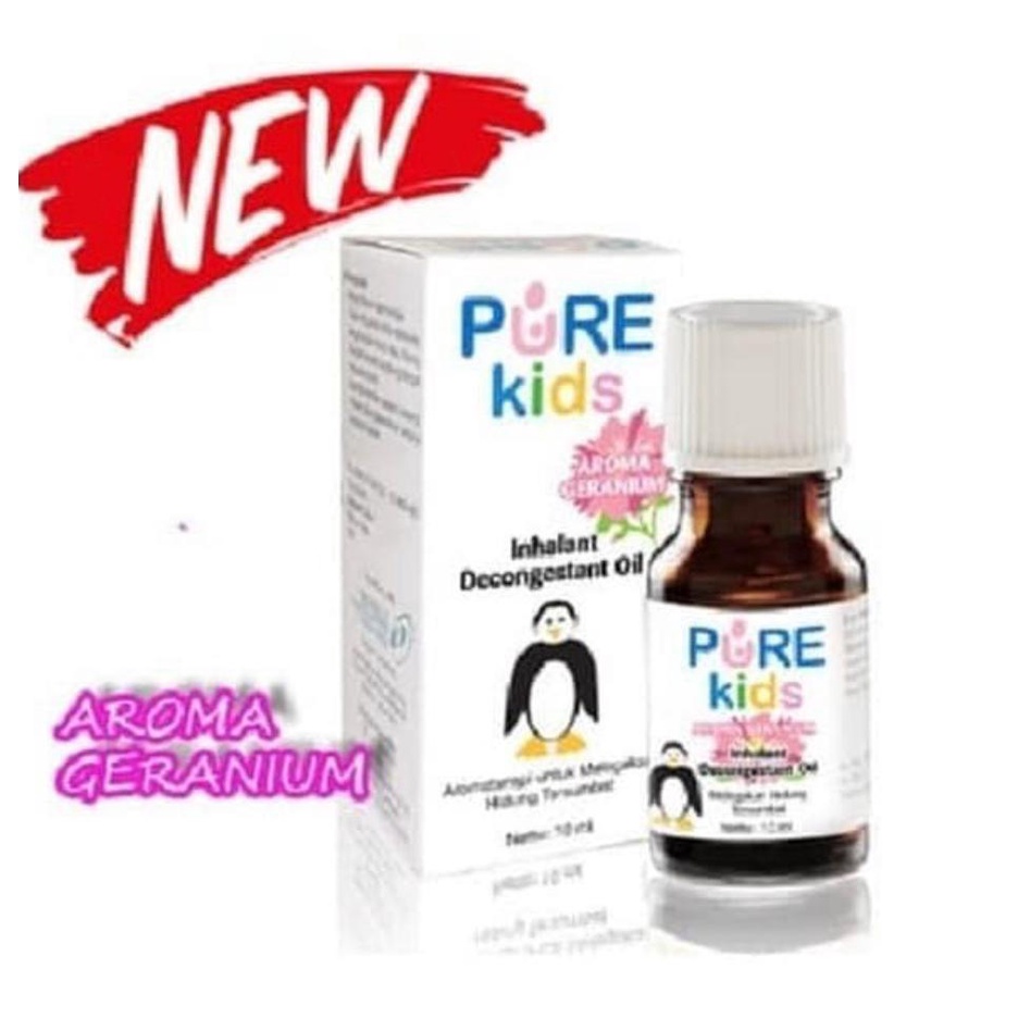 Jual Purekids Pure Kids Inhalant Decongestant Oil 10ml Obat Hidung ...
