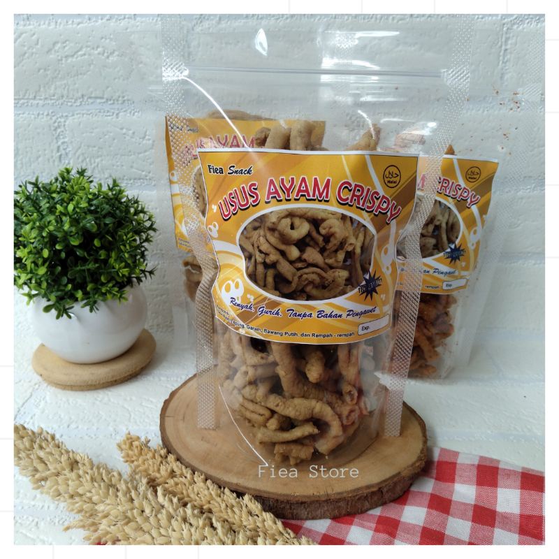 Jual USUS AYAM CRISPY 110 GRAM || Enak, Gurih, Renyah, Higienis Tanpa ...