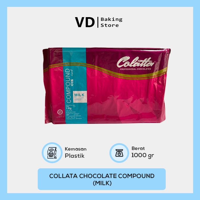 Jual COLLATA CHOCOLATE COMPOUND - COLLATA MILK BLOK- COLLATA COKLAT ...