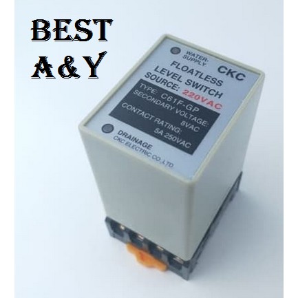 Jual CKC Water Level Controller floatless C61F-GP AC 220V level switch | Shopee Indonesia
