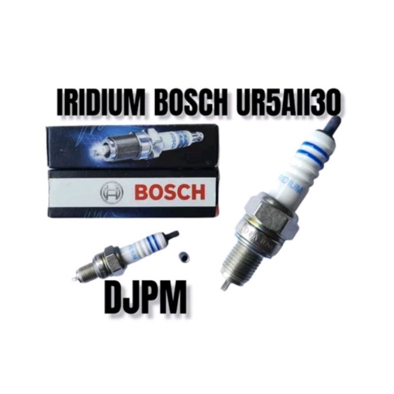 Jual BUSI MOTOR BOSCH IRIDIUM UR5AII30 ASTREA STAR FORCE LEXAM JUPITER ...