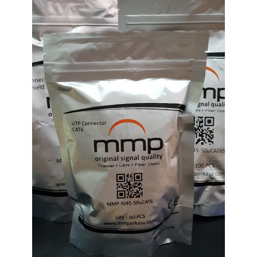 Jual MMP connector RJ45 cat6 (eceran) | Shopee Indonesia
