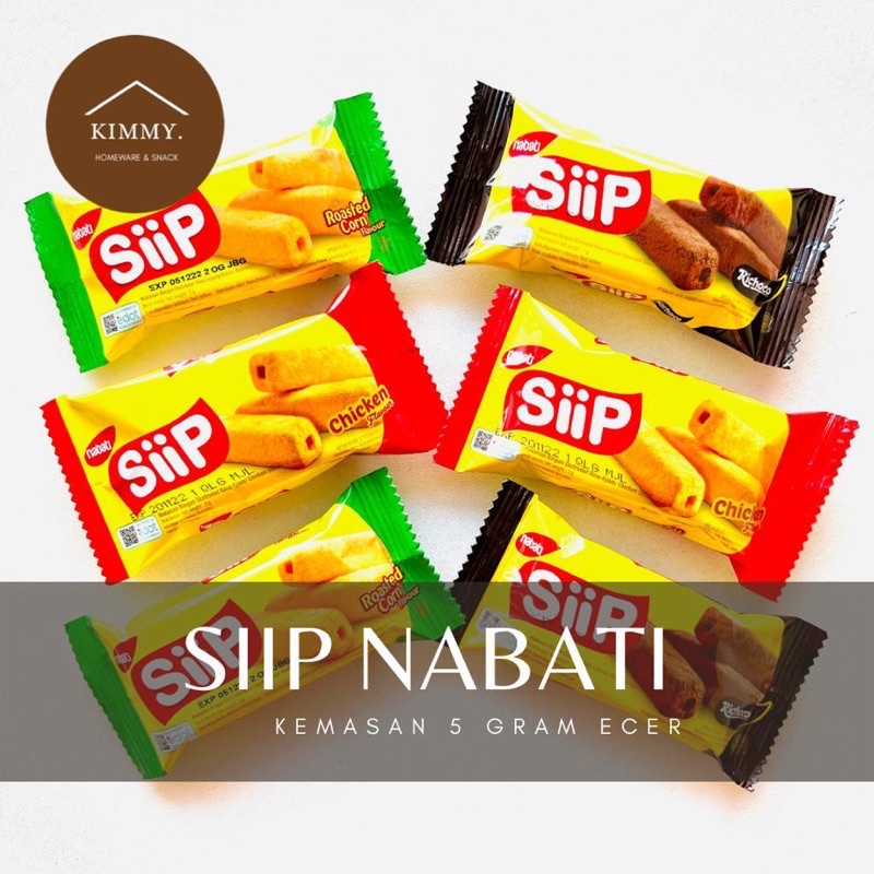 Jual NABATI SIIP STIK 5 GRAM ECER / SIIP KEJU NABATI / SIIP JAGUNG ...