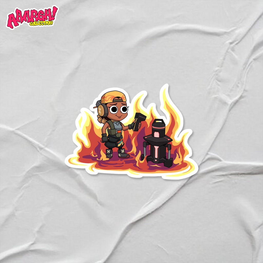 Jual Stiker Spray Valorant | Raze | Shopee Indonesia