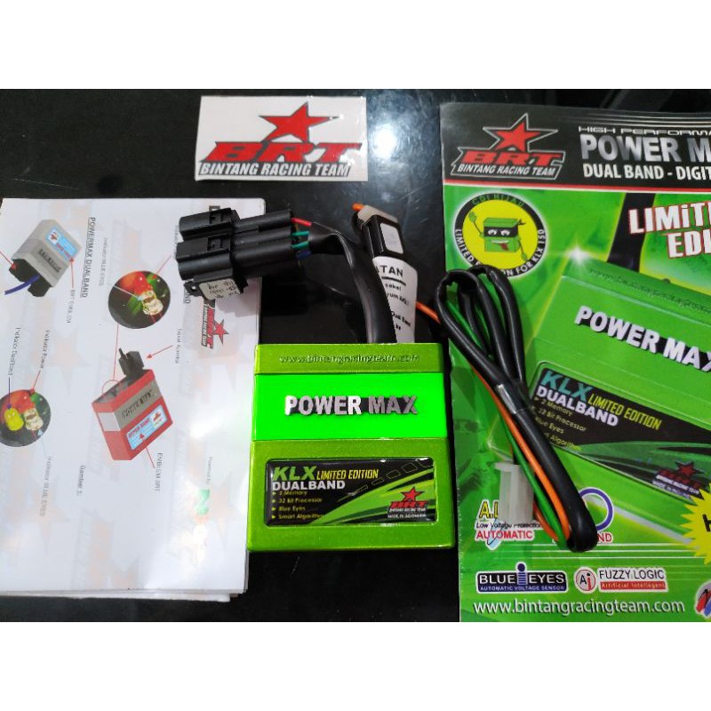 Jual CDI KLX BRT hijau dual band limited edition | Shopee Indonesia