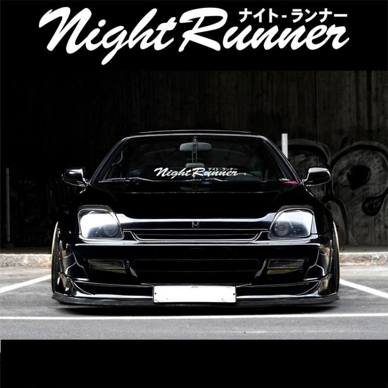Jual sticker NIGHT RUNNER JDM variasi kaca mobil | Shopee Indonesia