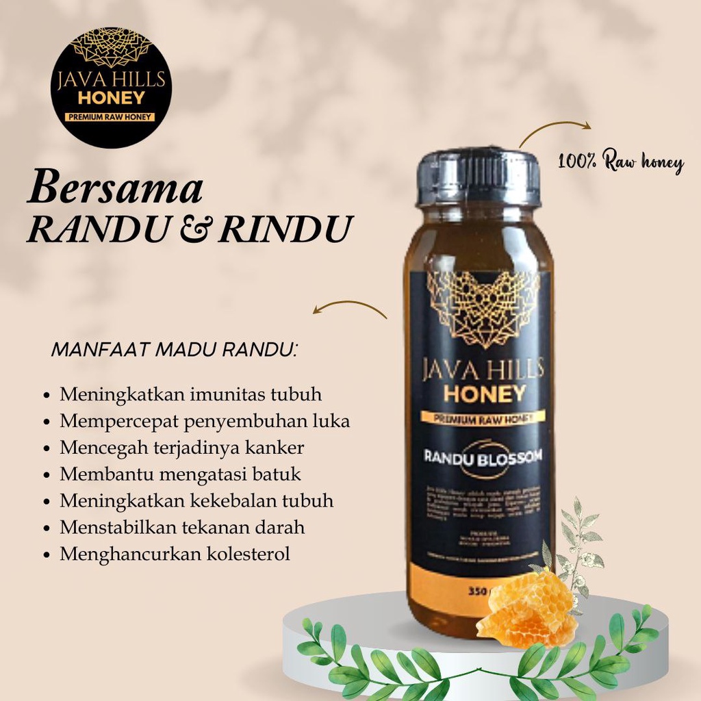 Jual Madu Randu Premium Java Hills Honey By Mumtaz (READY STOK ...