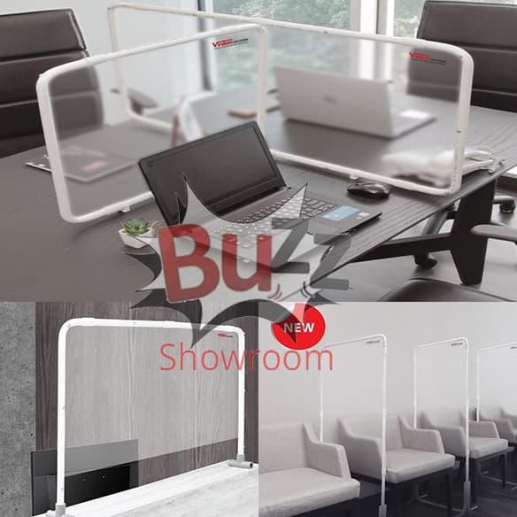 Jual Kualitas Terbaik] Partisi Sekat Pembatas Meja Mika Kasir Table ...