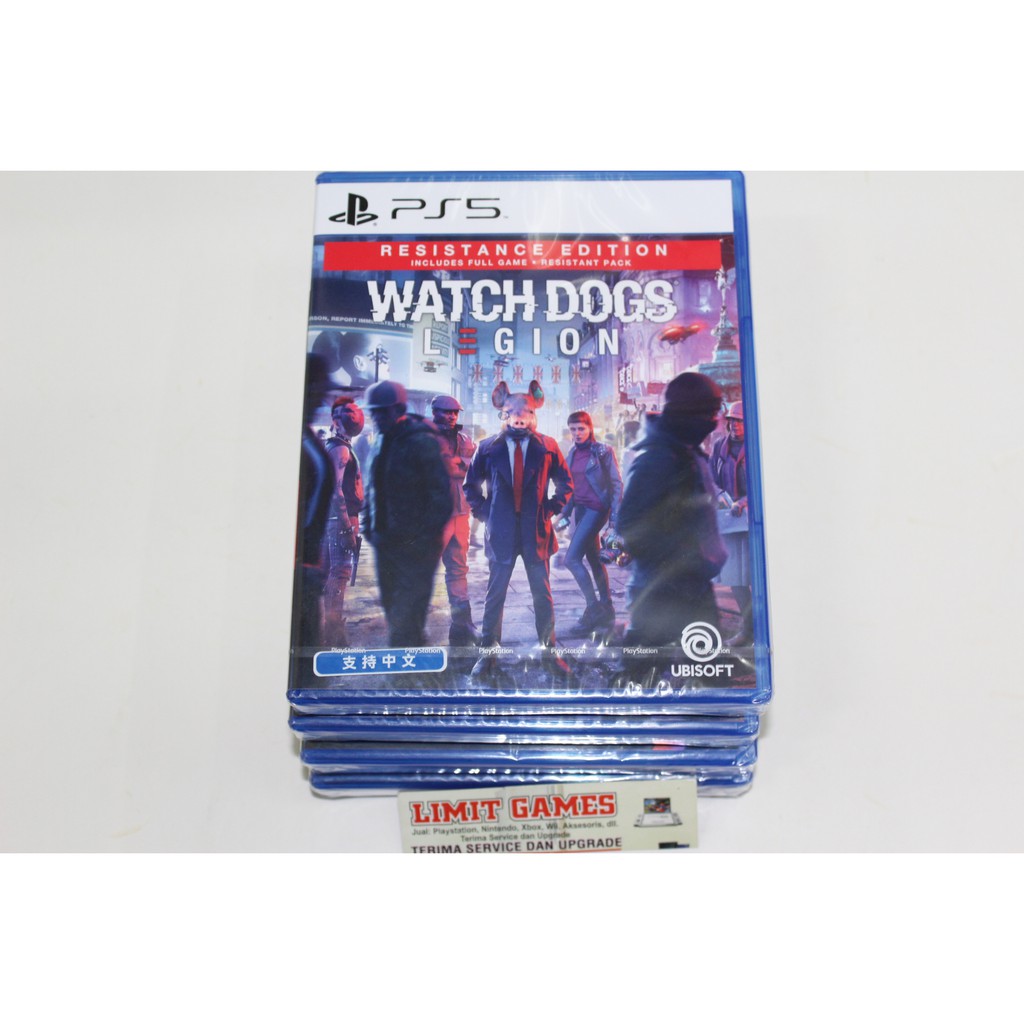 Jual PS5 Watch Dogs Legion Resistance Edition PS5 | Shopee Indonesia
