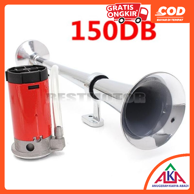 Jual OTOHEROES Klakson Trompet Mobil Loud Air Horn 150dB 12V - JD4001 ...