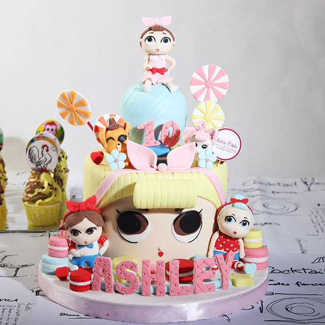 Jual Kue Ulang Tahun LOL Surprise / Diameter 20 cm / MOHON BACA ...