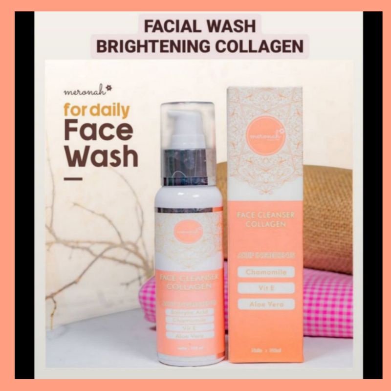 Jual (COD )FACIAL WASH COLLAGEN TERBARU MERONAH(sabun meronah) | Shopee ... Jual (COD )FACIAL WASH COLLAGEN TERBARU MERONAH(sabun meronah) | Shopee ...