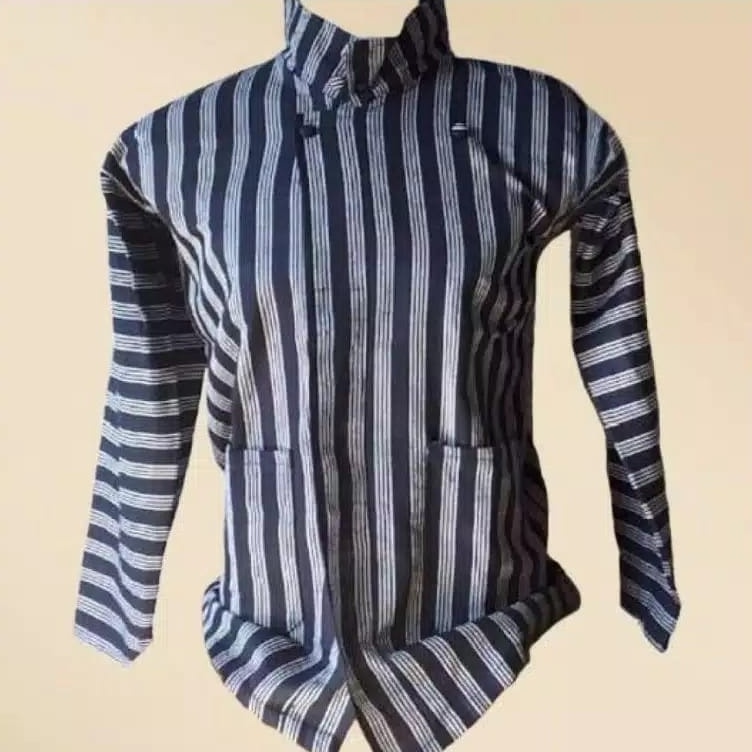 Jual Surjan Lurik Adat Jawa Warna Abu | Shopee Indonesia